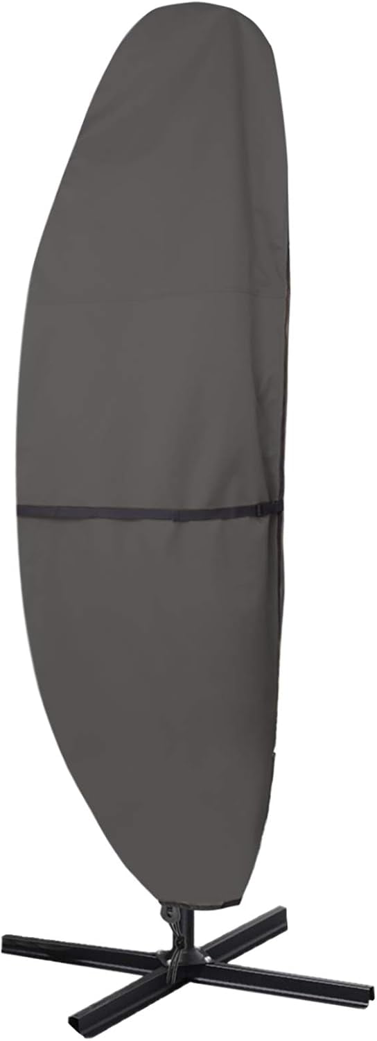 Patio Parasol 600D Waterproof Outdoor Offset Banana Style Umbrella ...