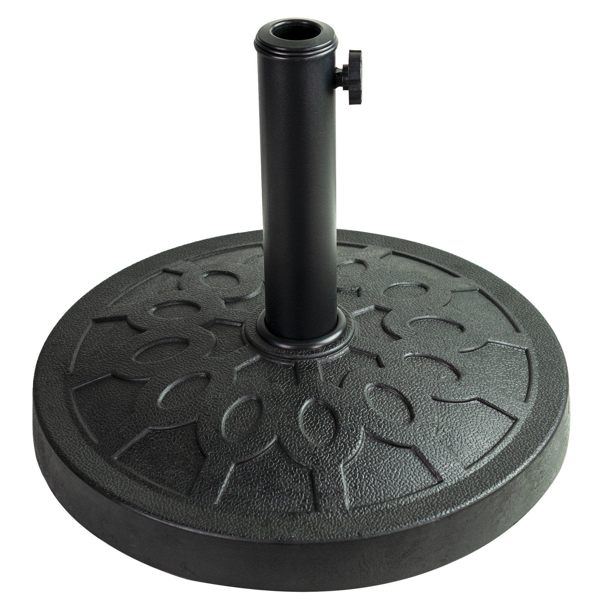 Patio Premier 18" Preston Composite Umbrella Stand, Black - Walmart.com