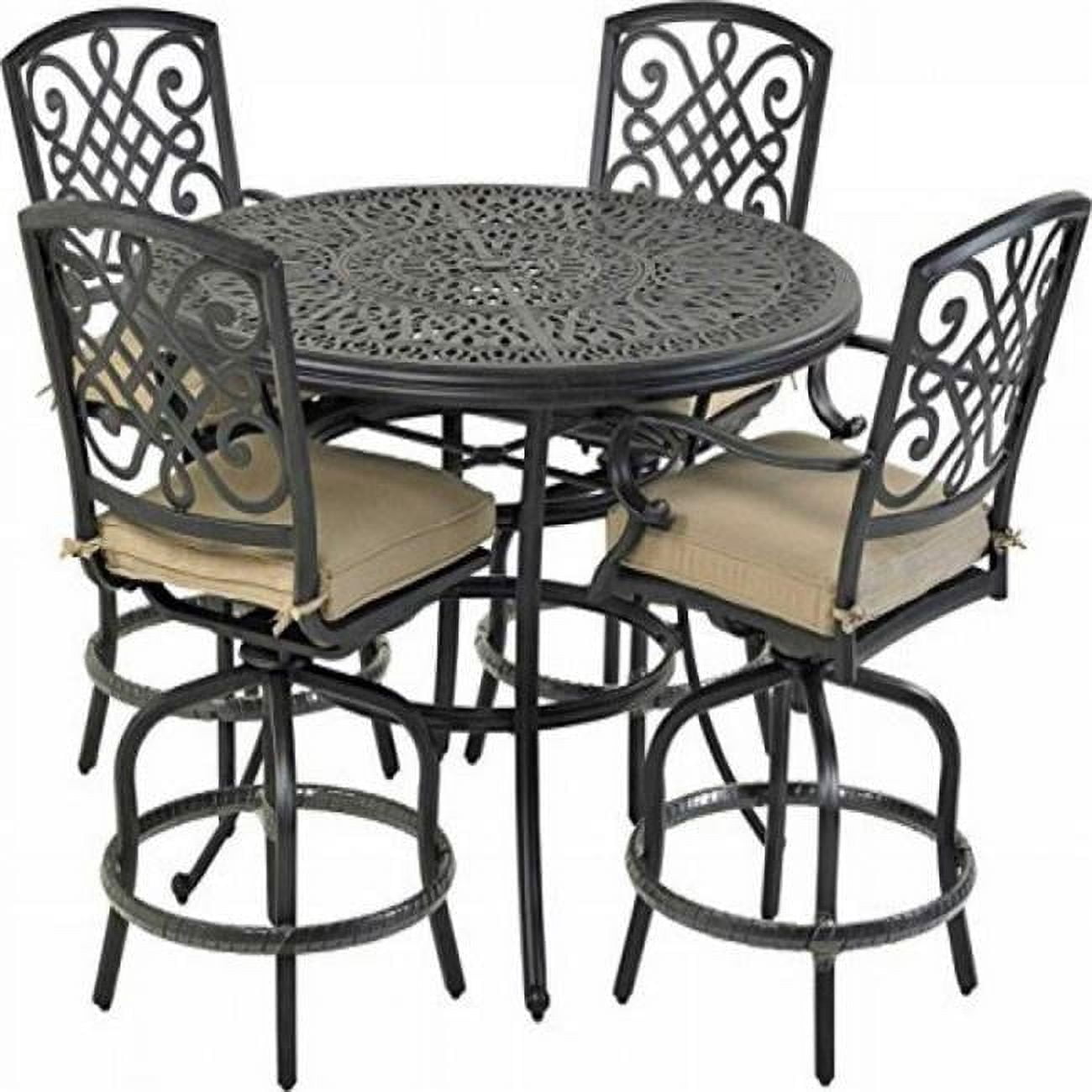 Patio Resort Lifestyles RCTMN52-BT2 Bridgetown Counter Set - 5 Piece ...