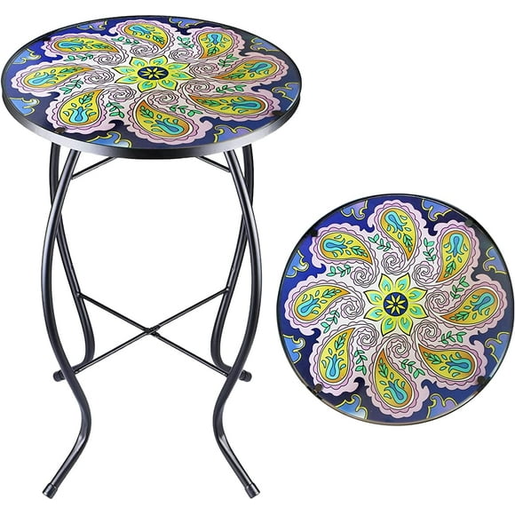 Small Glass Top Patio Table