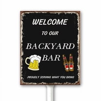 Pollinator Friendly Garden Sign, Pollinator Garden Sign With Stake,Bee ...