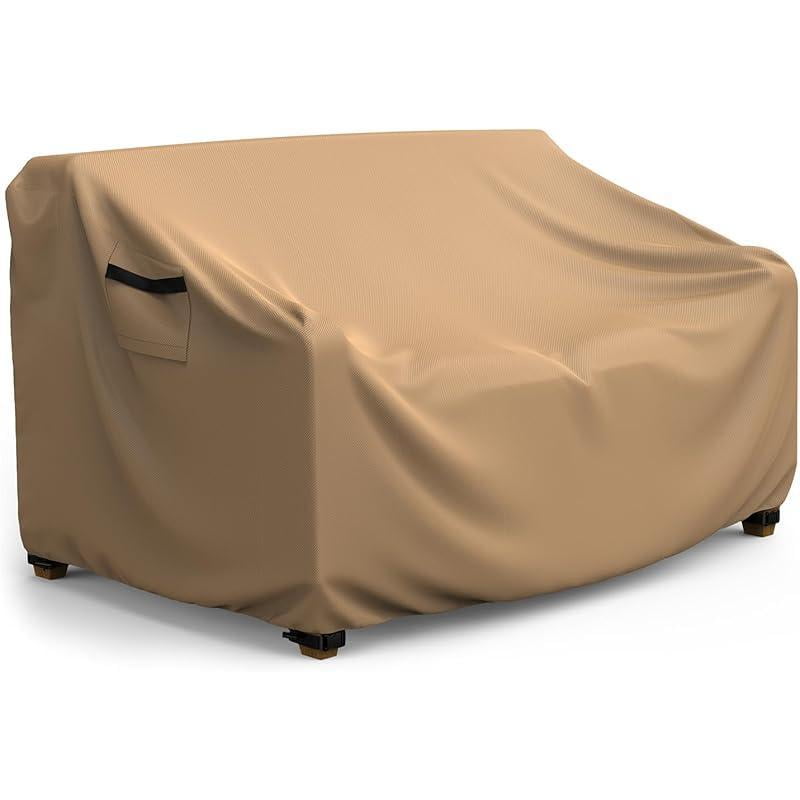 Patio Sofa Cover Waterproof - Heavy Duty 2-Seater Outdoor Couch Cover ...