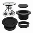 Patio Table Umbrella Hole Ring Plug Cap Set for Outdoor Parasol Table ...
