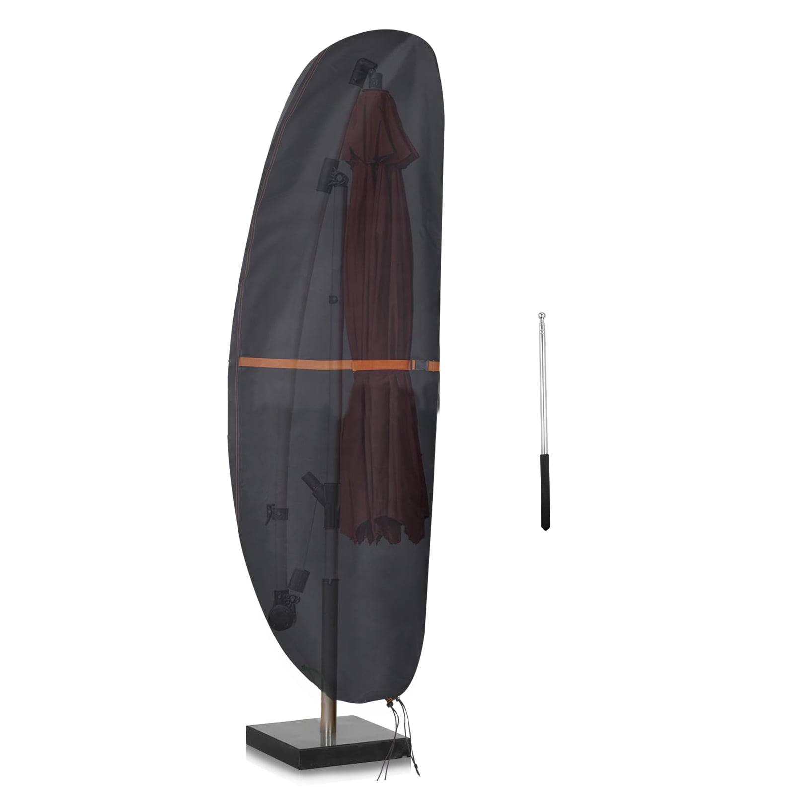 Patio Umbrella Cover 600D Cantilever Umbrella Cover Waterproof Offset ...