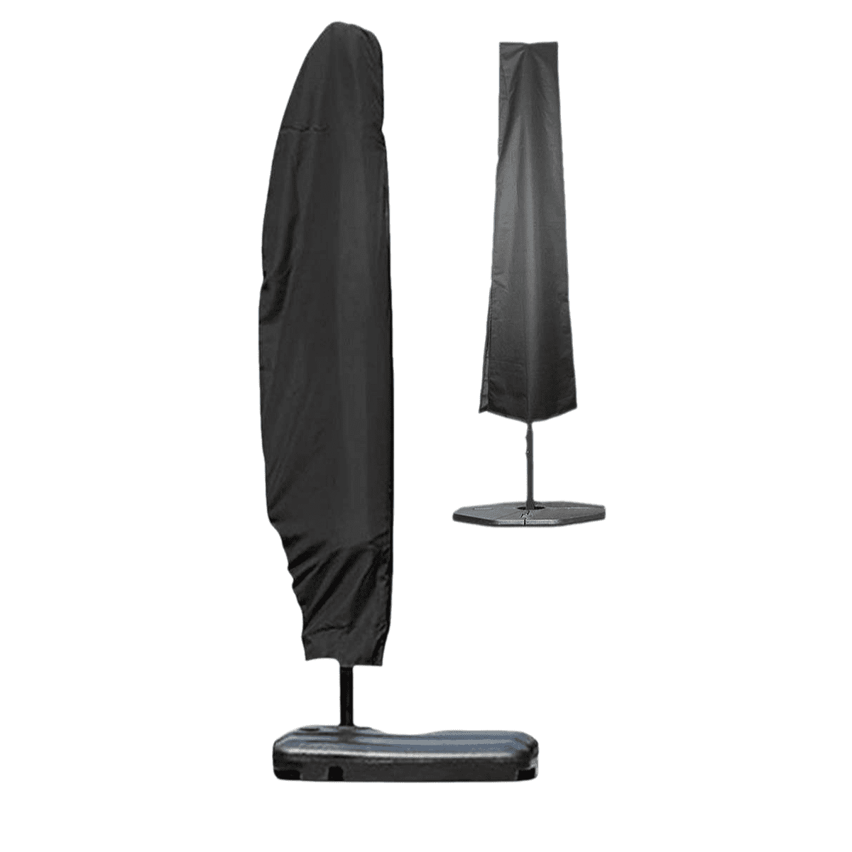 Patio Umbrella Cover For Offset Umbrella, Water Resistant, Curved ...