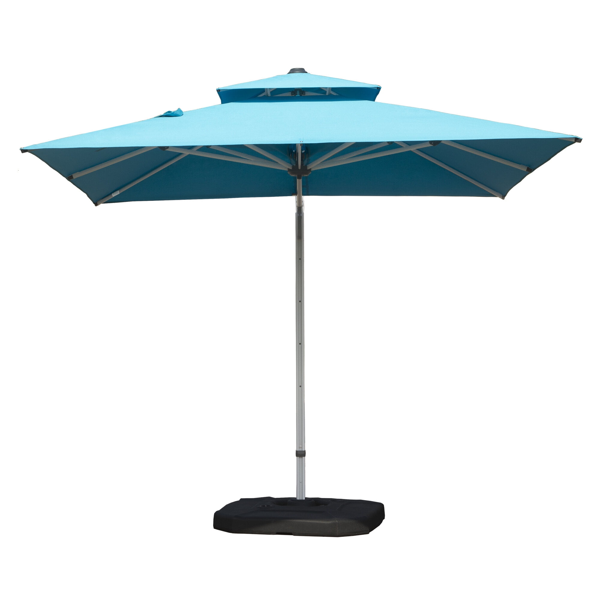 Patio Umbrellas 9 ft. Aluminum Cantilever Tilt Patio Umbrella with ...