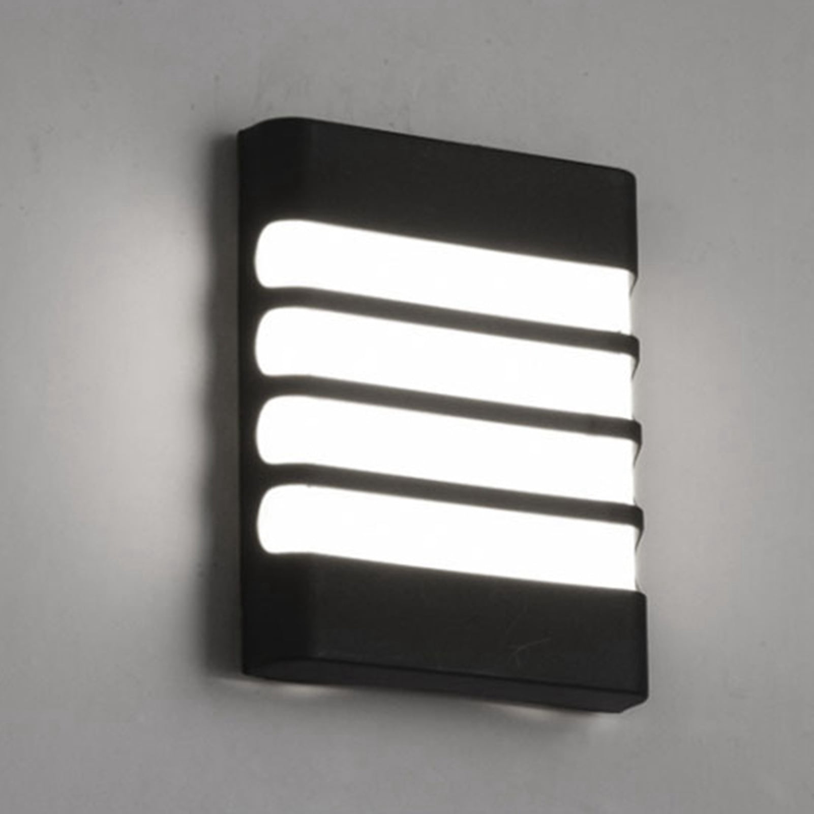 Patio Wall Light Plastic Housing Waterproof Low Power Consumption LED ...