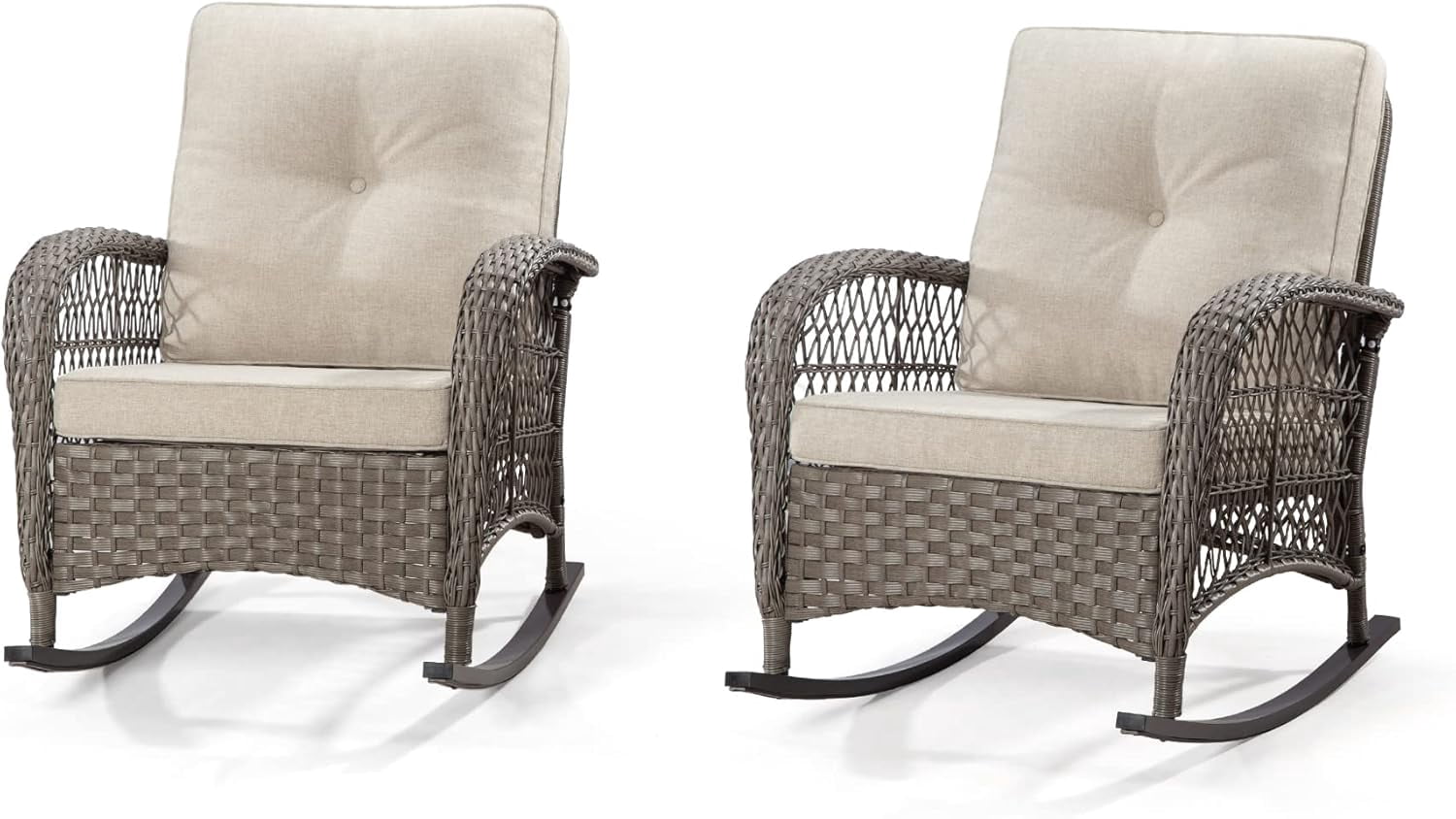 Outdoor Rocking Chair Set Of 2
