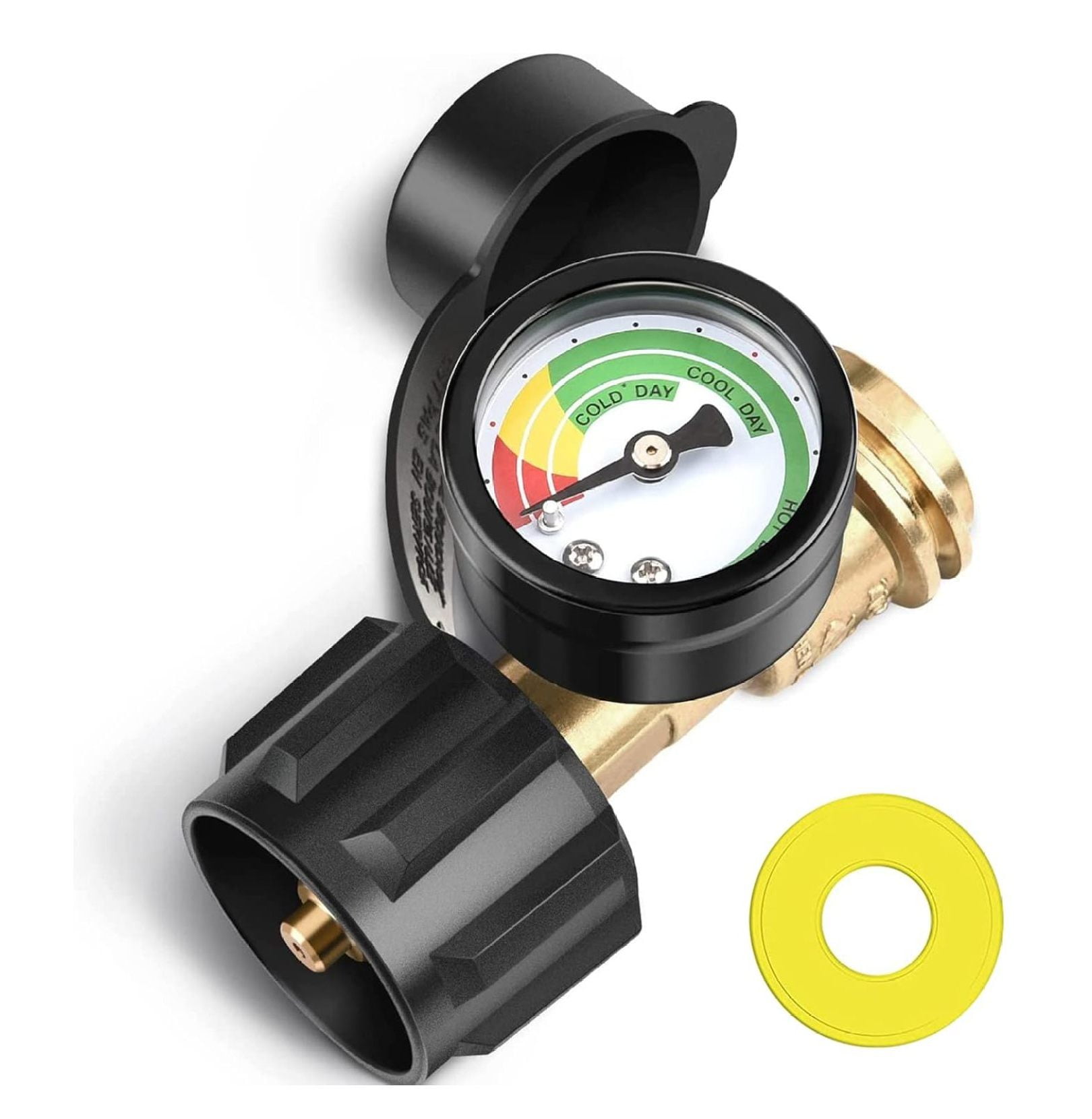 PatioGem Propane Gauge, Gas Grill Gauge for 5-40lbs Propane , 3 ...