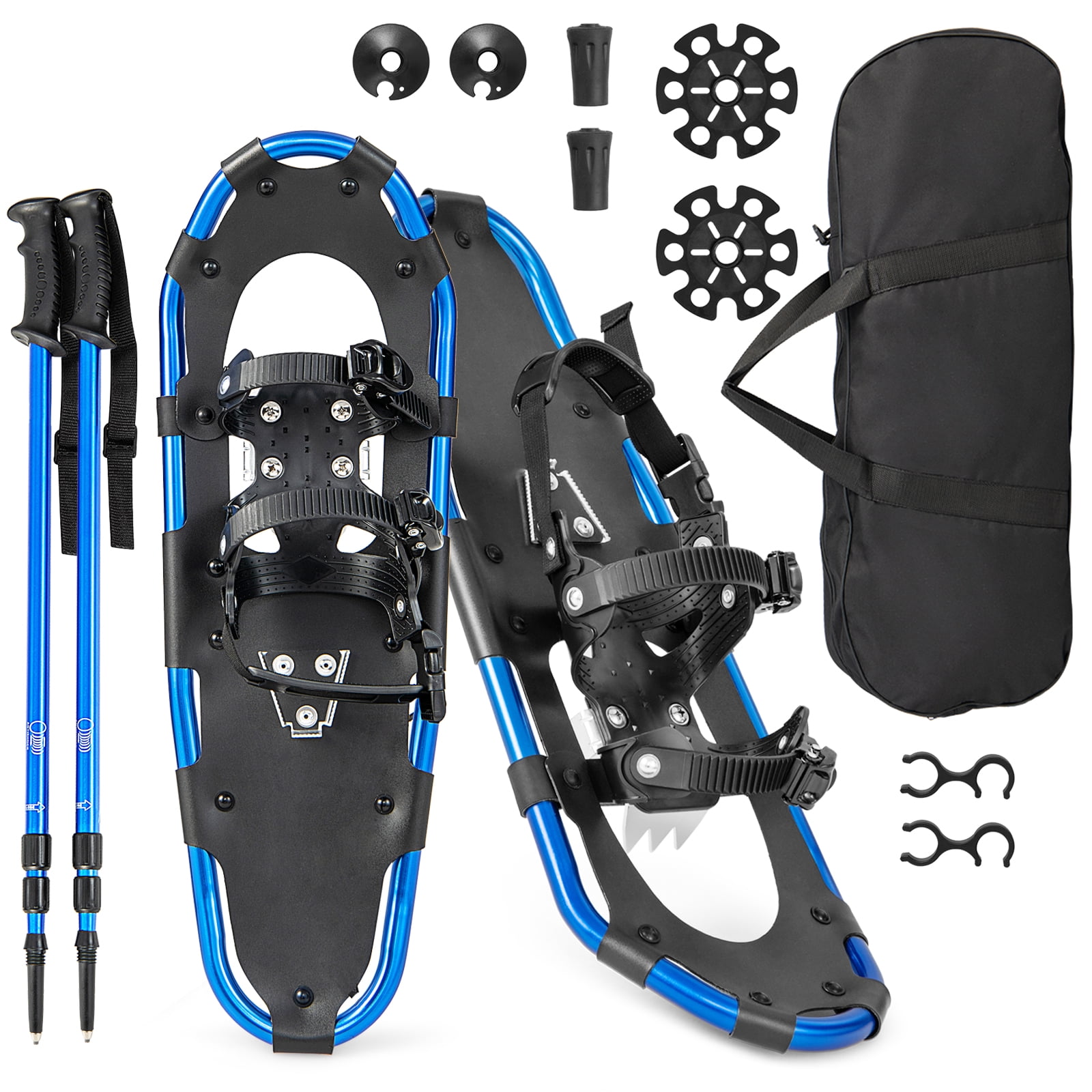 Patiojoy 4-in-1 Lightweight Terrain Snowshoes for Men Women Youth Kids ...