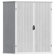 Handy Home Products Tribeca 8 ft. x 12 ft. Easy Assembly Wood Storage ...