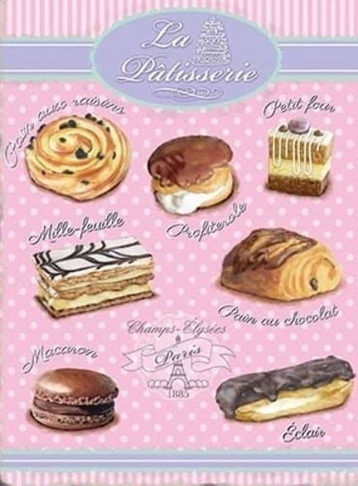 Patisserie Bakery Bake Cakes Pastries Cupcakes Metal Sign Tin Plaque ...