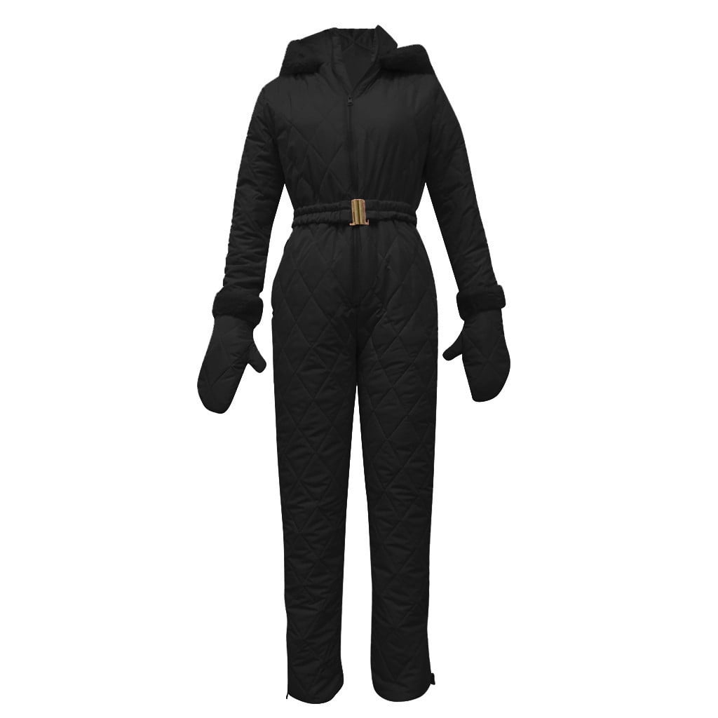 Patlollav Womens Fashion Casual Thick Hot Snowboard Skisuit Outdoor ...