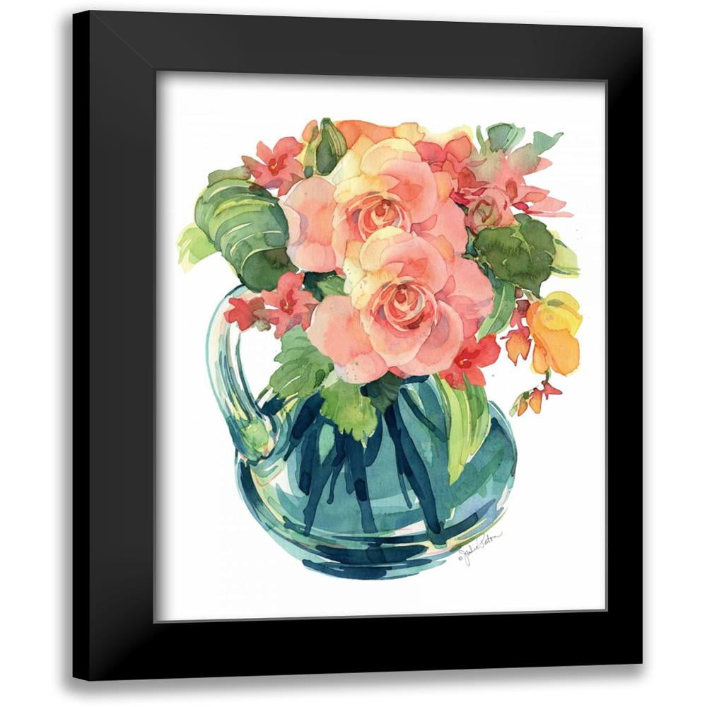 Paton, Julie 12x14 Black Modern Framed Museum Art Print Titled - Rose ...