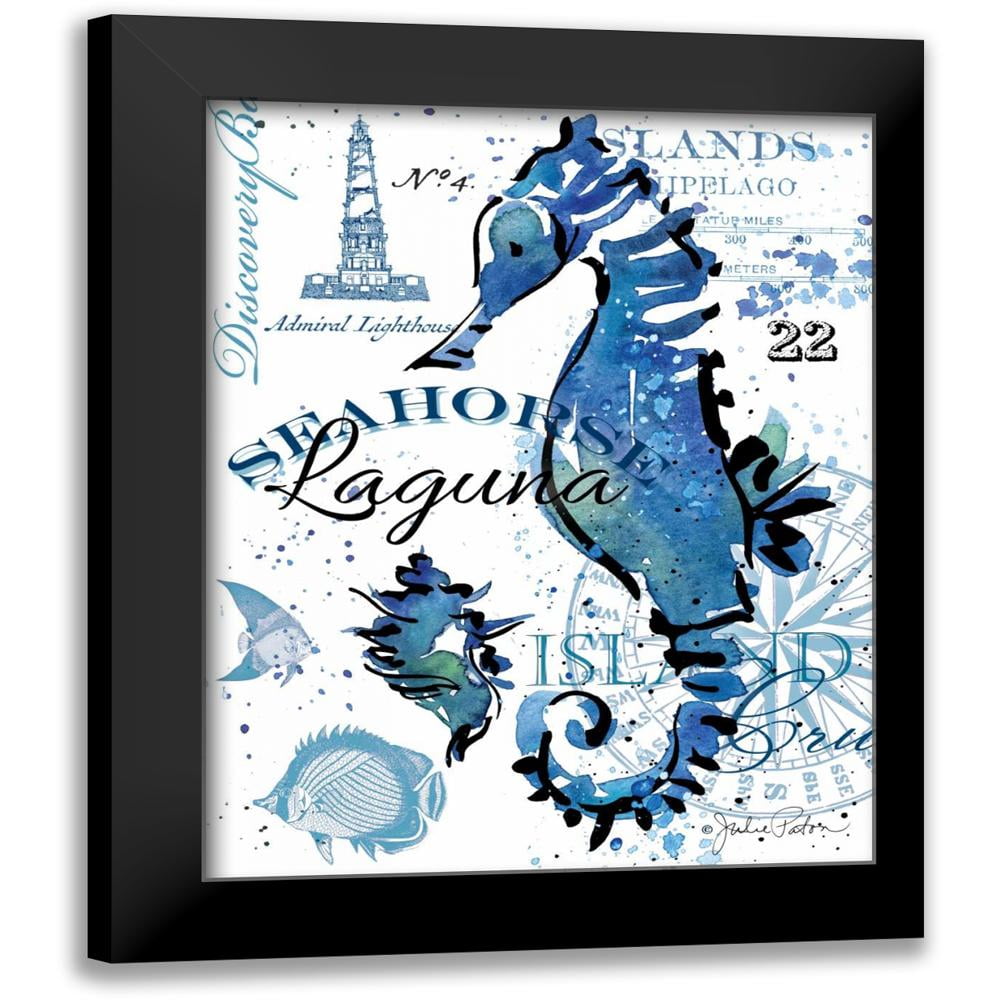 Paton, Julie 12x14 Black Modern Framed Museum Art Print Titled ...