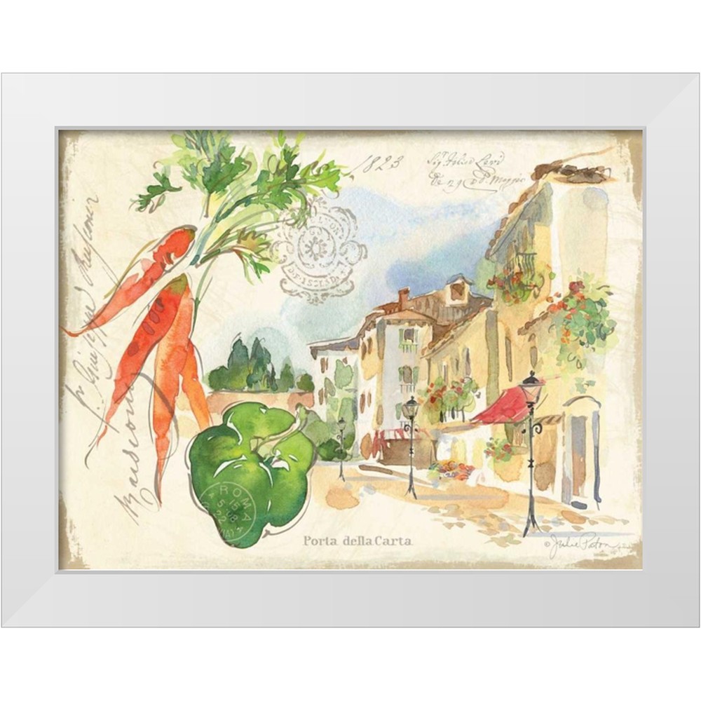Paton, Julie 14x12 White Modern Wood Framed Museum Art Print Titled ...