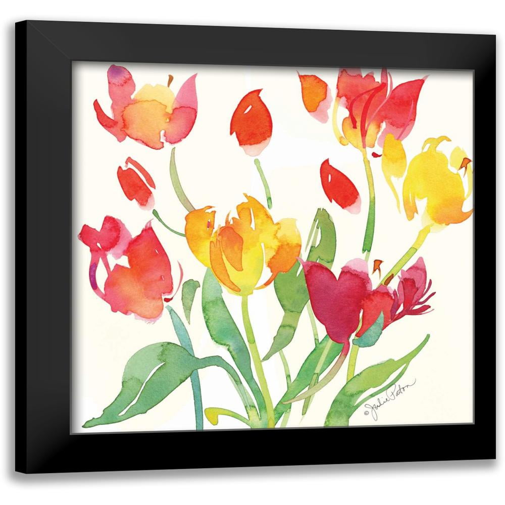 Paton, Julie 15x15 Black Modern Framed Museum Art Print Titled - Jardin ...