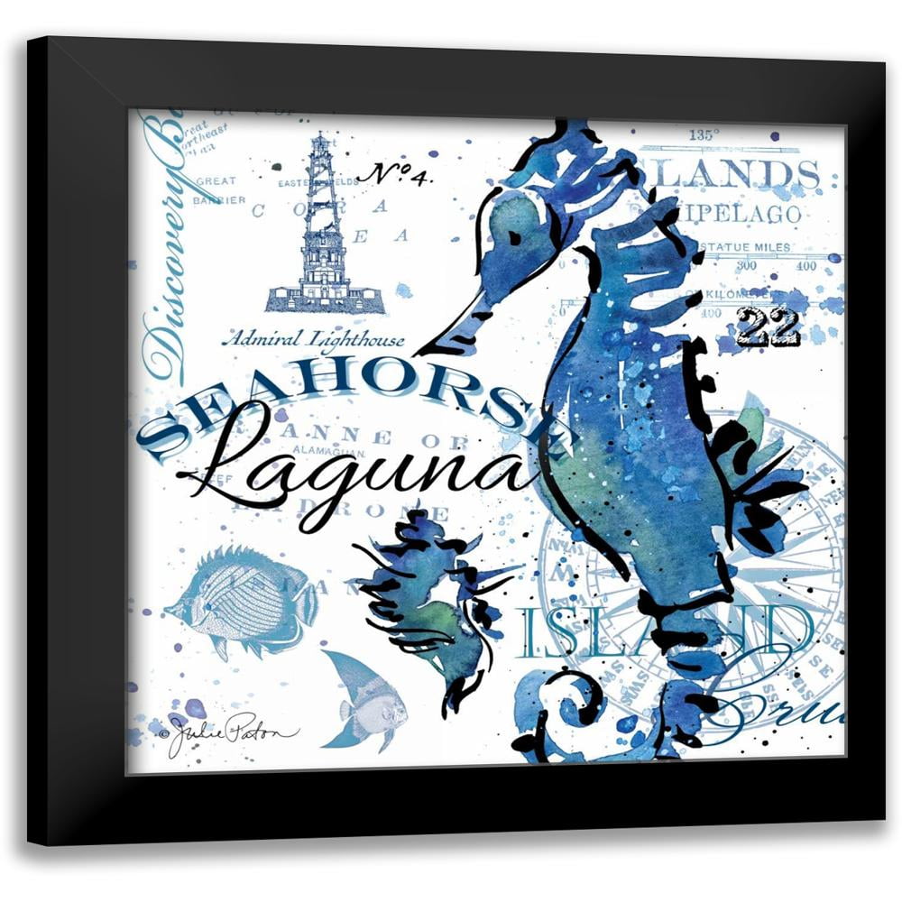 Paton, Julie 15x15 Black Modern Framed Museum Art Print Titled ...