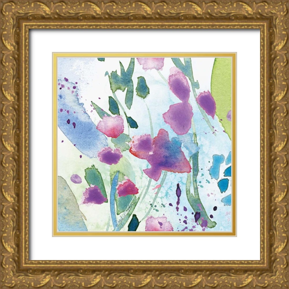 Paton, Julie 15x15 Gold Ornate Wood Framed with Double Matting Museum ...