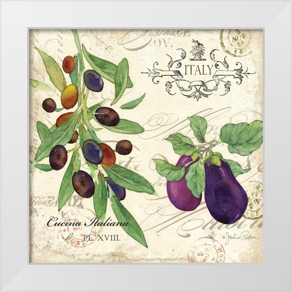 Paton, Julie 15x15 White Modern Wood Framed Museum Art Print Titled ...