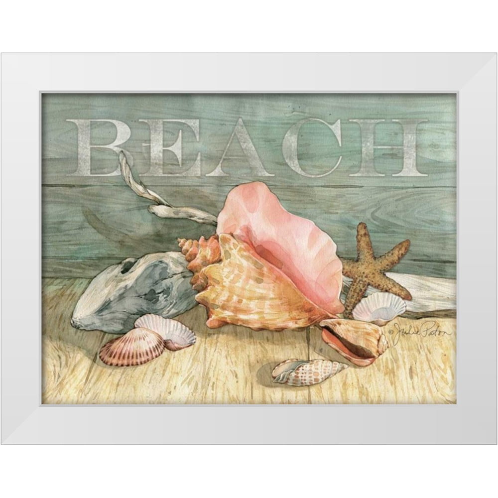 Paton, Julie 18x15 White Modern Wood Framed Museum Art Print Titled ...