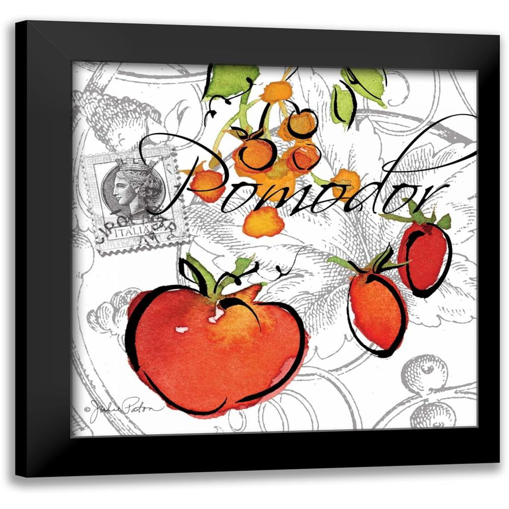 Paton, Julie 20x20 Black Modern Framed Museum Art Print Titled ...