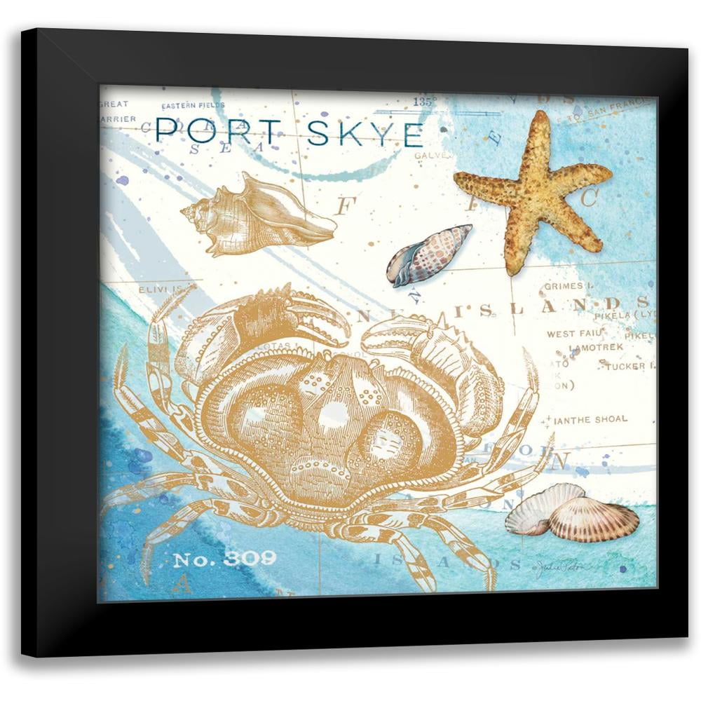 Paton, Julie 20x20 Black Modern Framed Museum Art Print Titled - Harbor ...