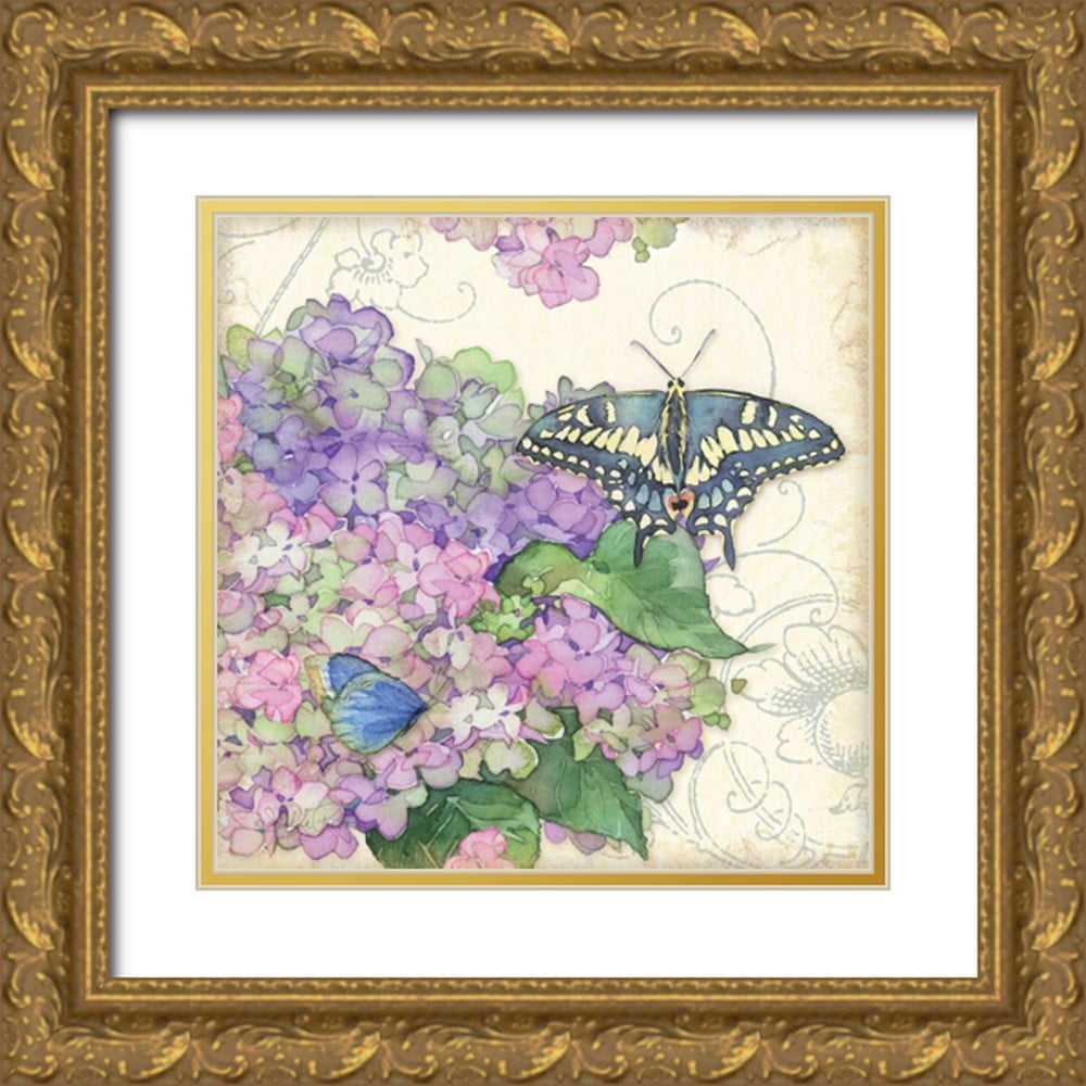 Paton, Julie 20x20 Gold Ornate Wood Framed with Double Matting Museum ...