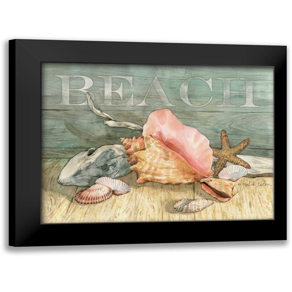 Paton, Julie 24x19 Black Modern Framed Museum Art Print Titled - Beach ...
