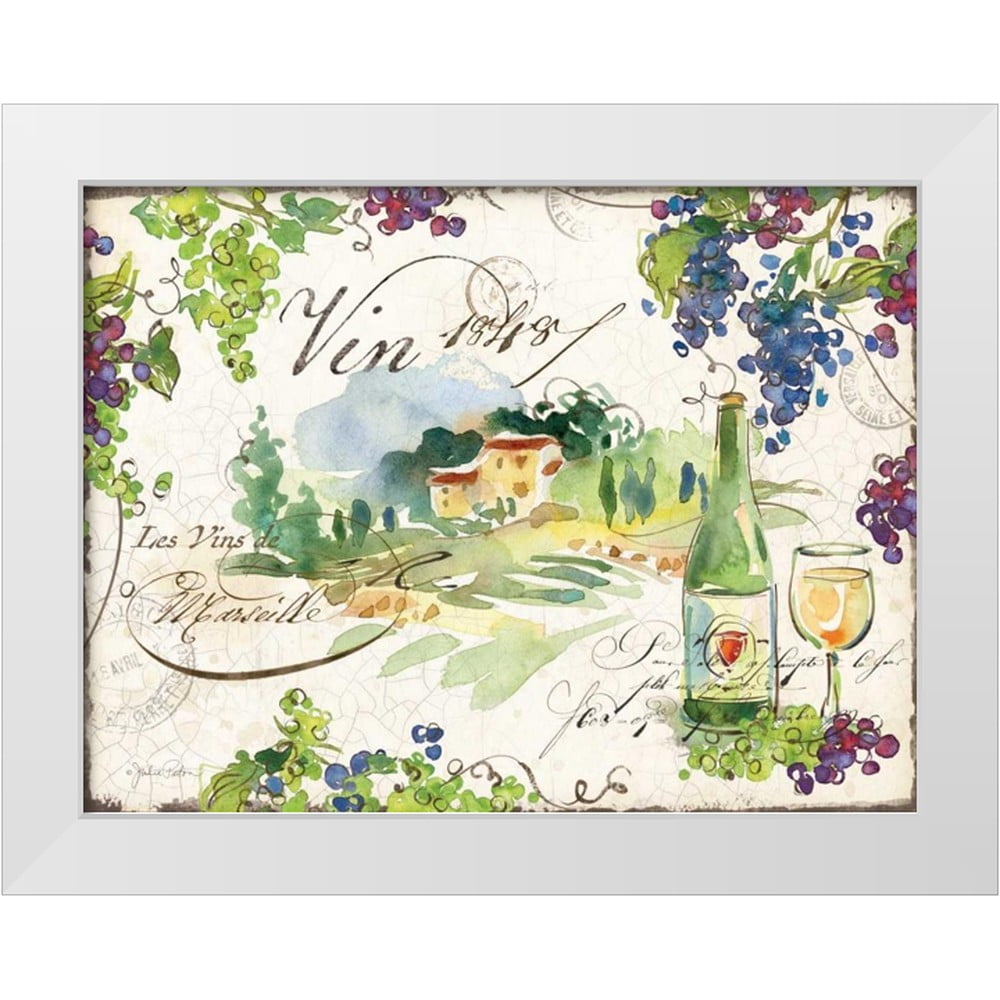 Paton, Julie 24x19 White Modern Wood Framed Museum Art Print Titled ...