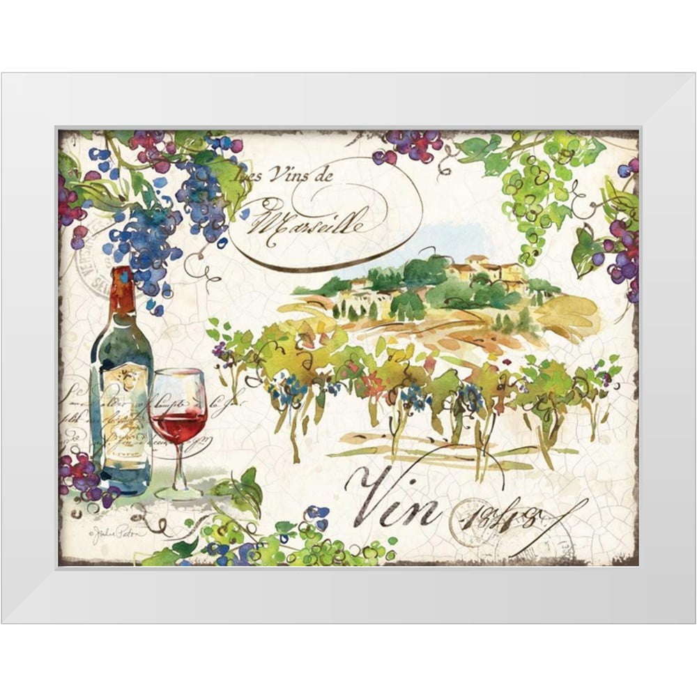 Paton, Julie 24x19 White Modern Wood Framed Museum Art Print Titled ...