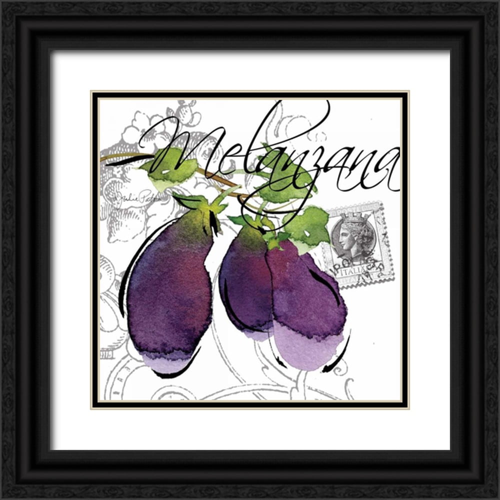 Paton, Julie 26x26 Black Ornate Wood Framed with Double Matting Museum ...