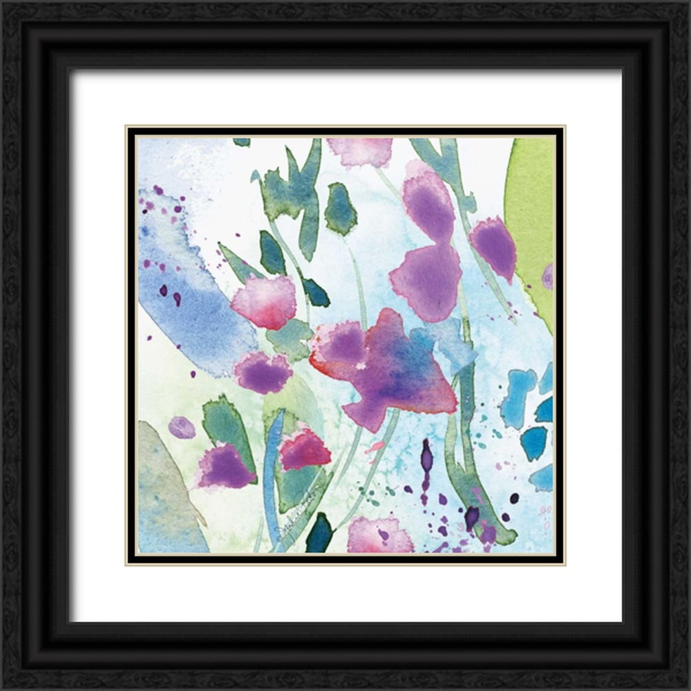 Paton, Julie 26x26 Black Ornate Wood Framed with Double Matting Museum ...