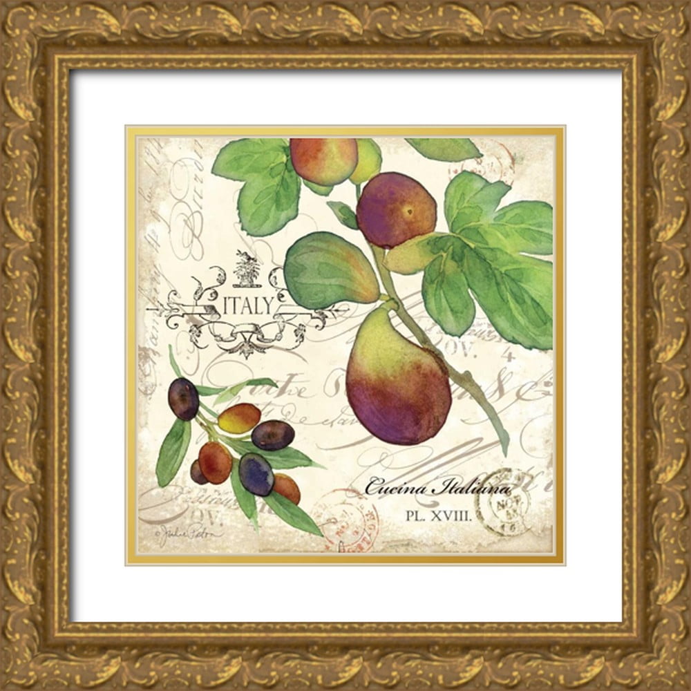 Paton, Julie 26x26 Gold Ornate Wood Framed with Double Matting Museum ...