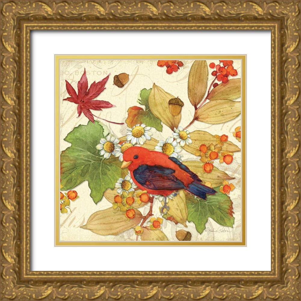 Paton, Julie 26x26 Gold Ornate Wood Framed with Double Matting Museum ...