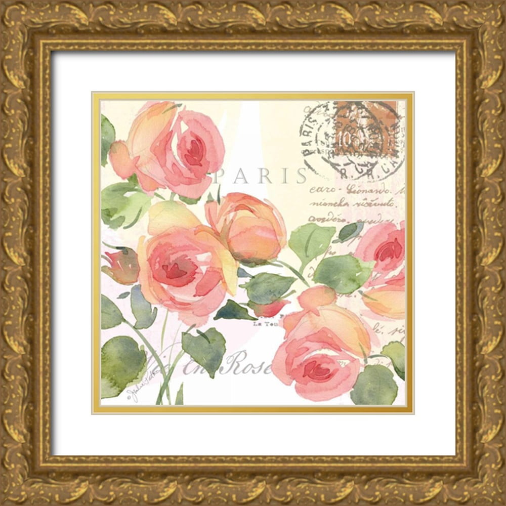 Paton, Julie 26x26 Gold Ornate Wood Framed with Double Matting Museum ...