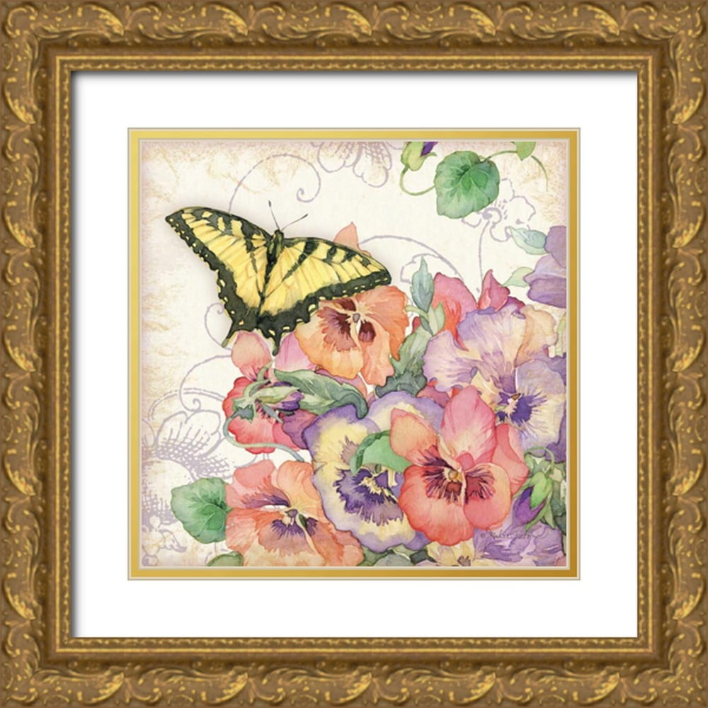 Paton, Julie 26x26 Gold Ornate Wood Framed with Double Matting Museum ...