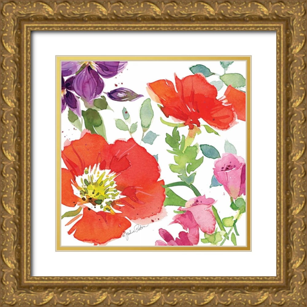 Paton, Julie 26x26 Gold Ornate Wood Framed with Double Matting Museum ...