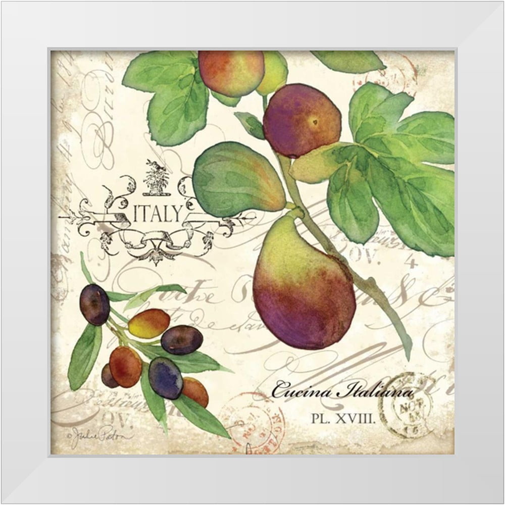 Paton, Julie 26x26 White Modern Wood Framed Museum Art Print Titled ...