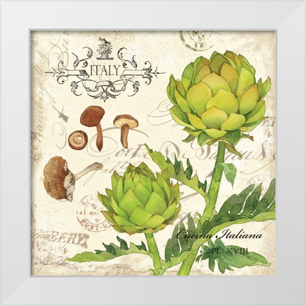 Paton, Julie 26x26 White Modern Wood Framed Museum Art Print Titled ...