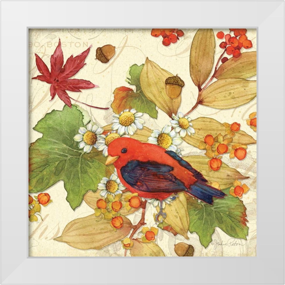 Paton, Julie 26x26 White Modern Wood Framed Museum Art Print Titled ...