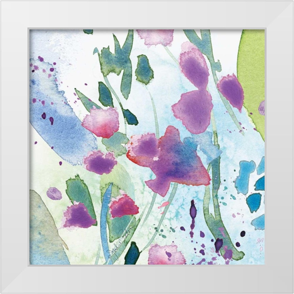 Paton, Julie 26x26 White Modern Wood Framed Museum Art Print Titled ...