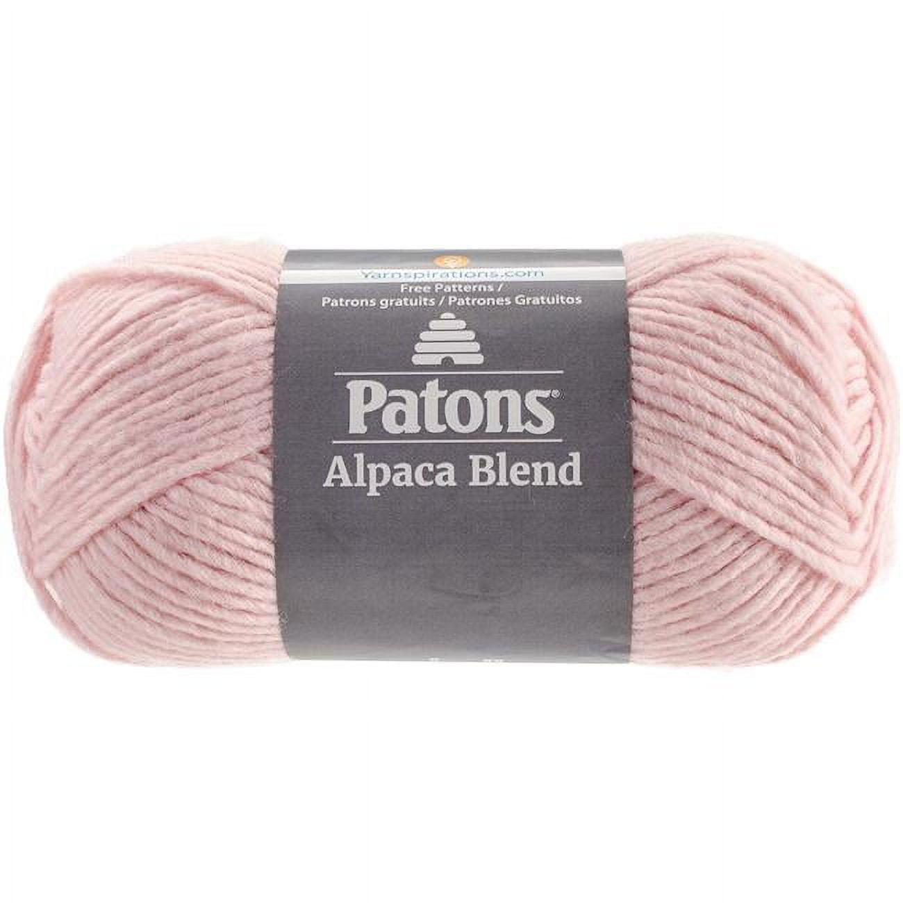 Patons Alpaca Natural Blends Yarn-Peony - Walmart.com