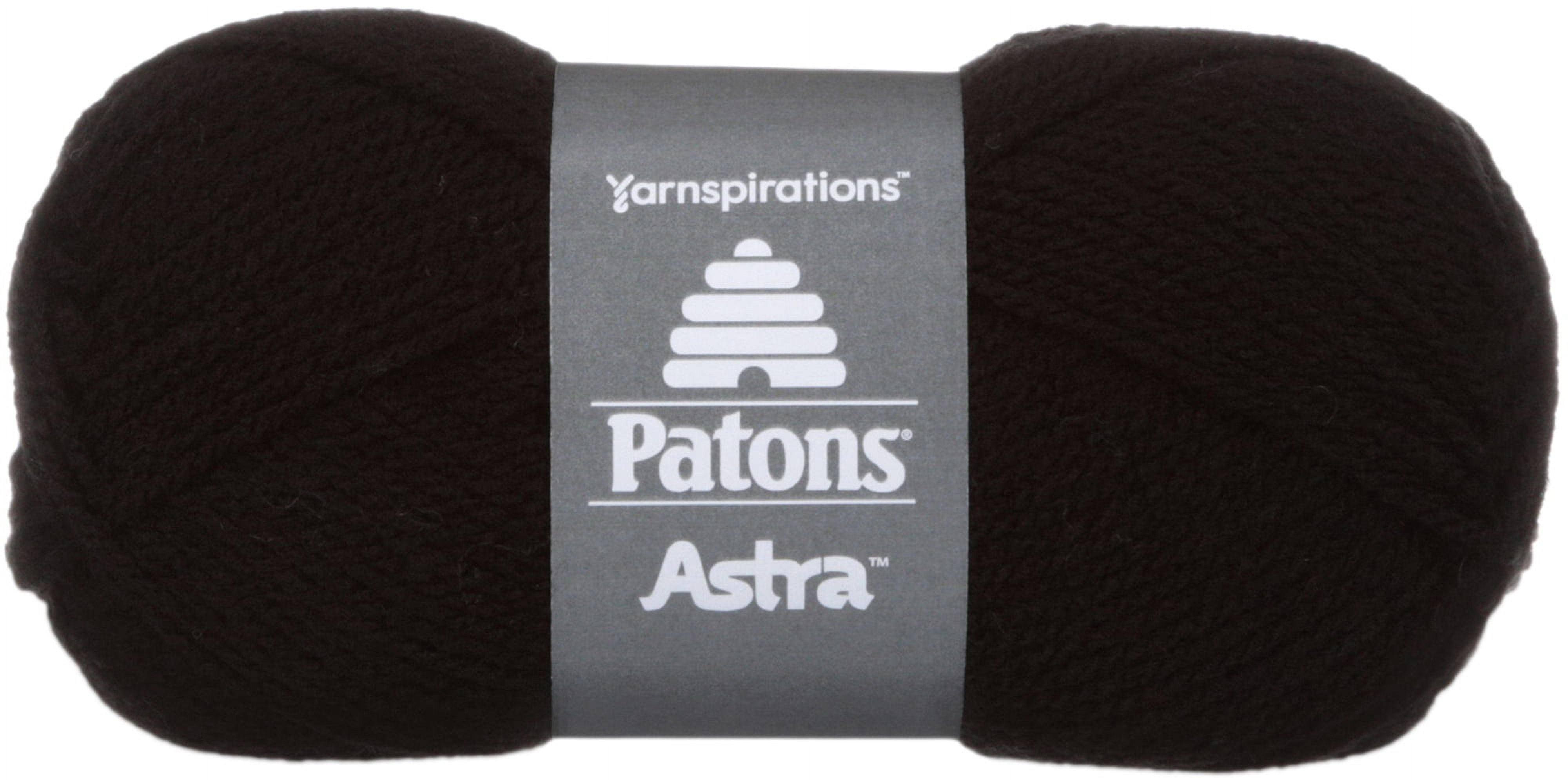 Patons Astra Yarn - Solids-Black - Walmart.com