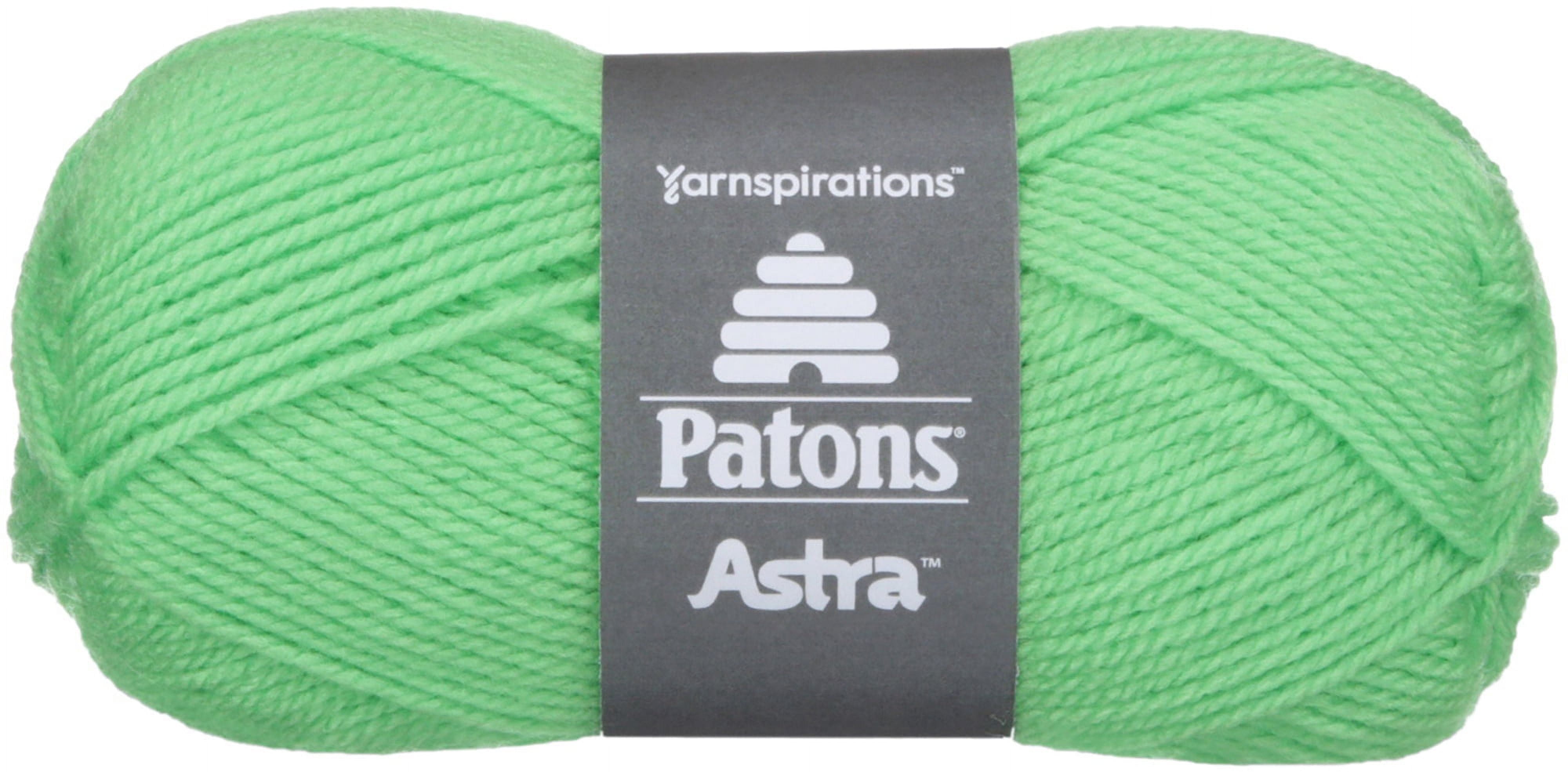 Patons Astra Yarn - Solids-Hot Green - Walmart.com