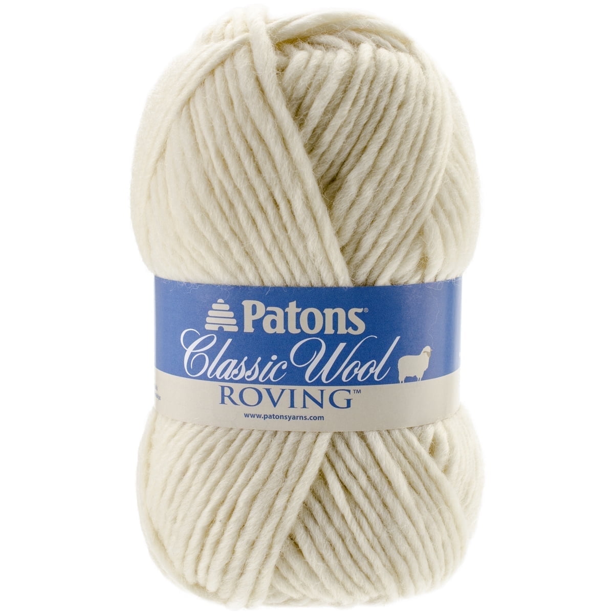 Patons Classic Wool Roving Yarn-Aran - Walmart.com