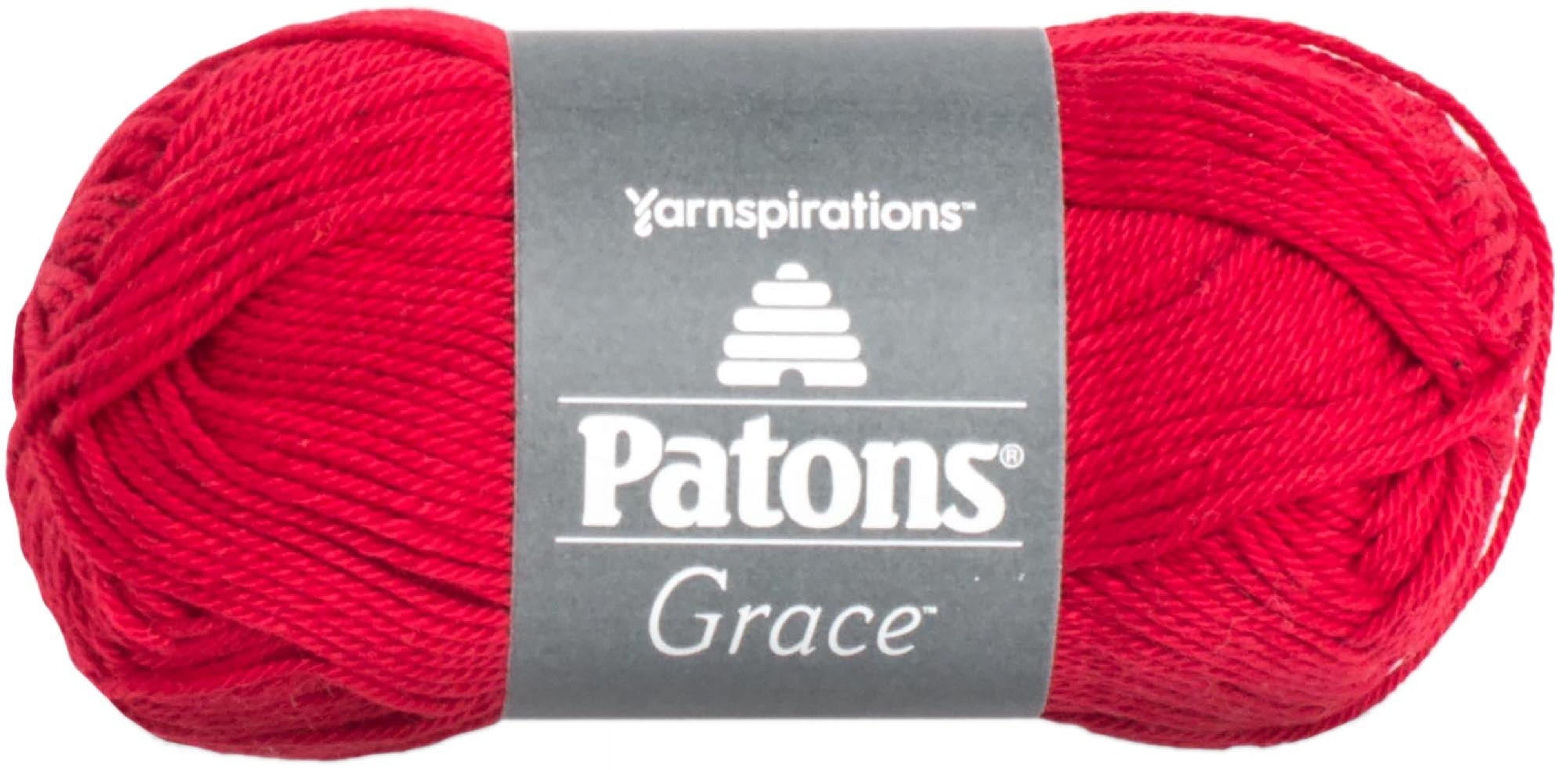 Patons Grace Yarn-Cardinal - Walmart.com