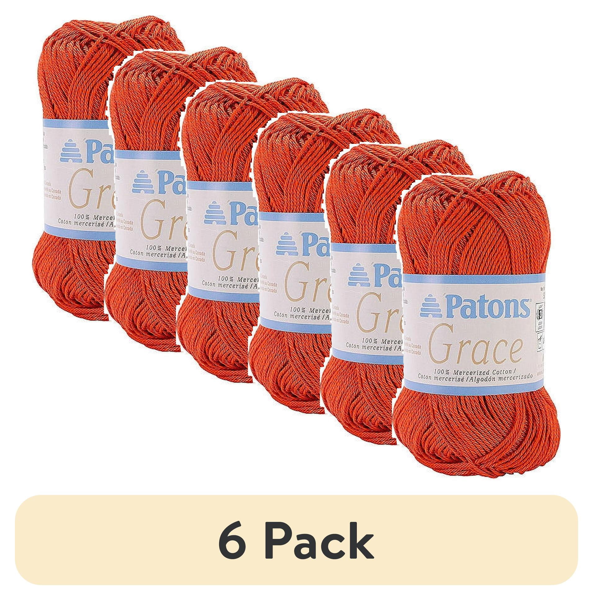 (6 pack) Patons Grace Yarn-Fiesta - Walmart.com