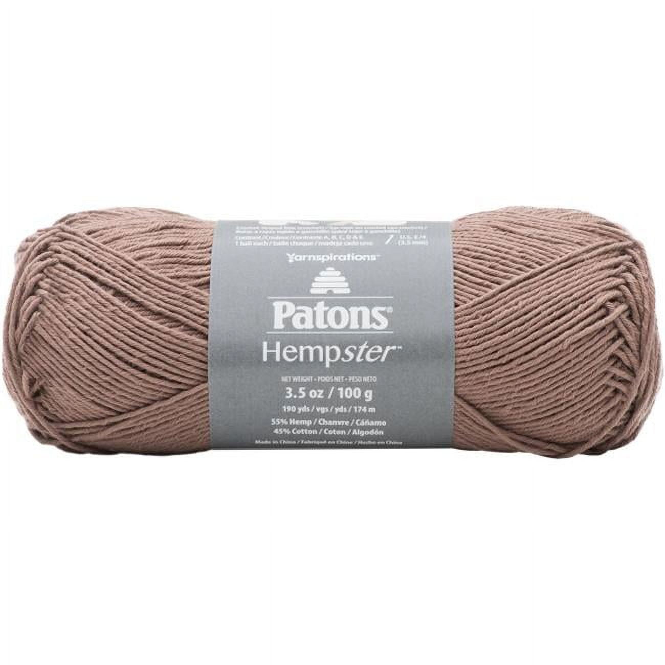 Patons Hempster Yarn-Sepia - Walmart.com