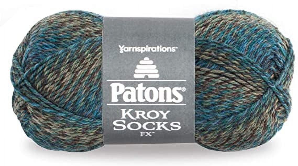 Patons Kroy Socks FX Yarn-Cascade - Walmart.com